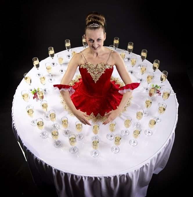 Christmas Human Table | Human Table | Christmas Entertainment
