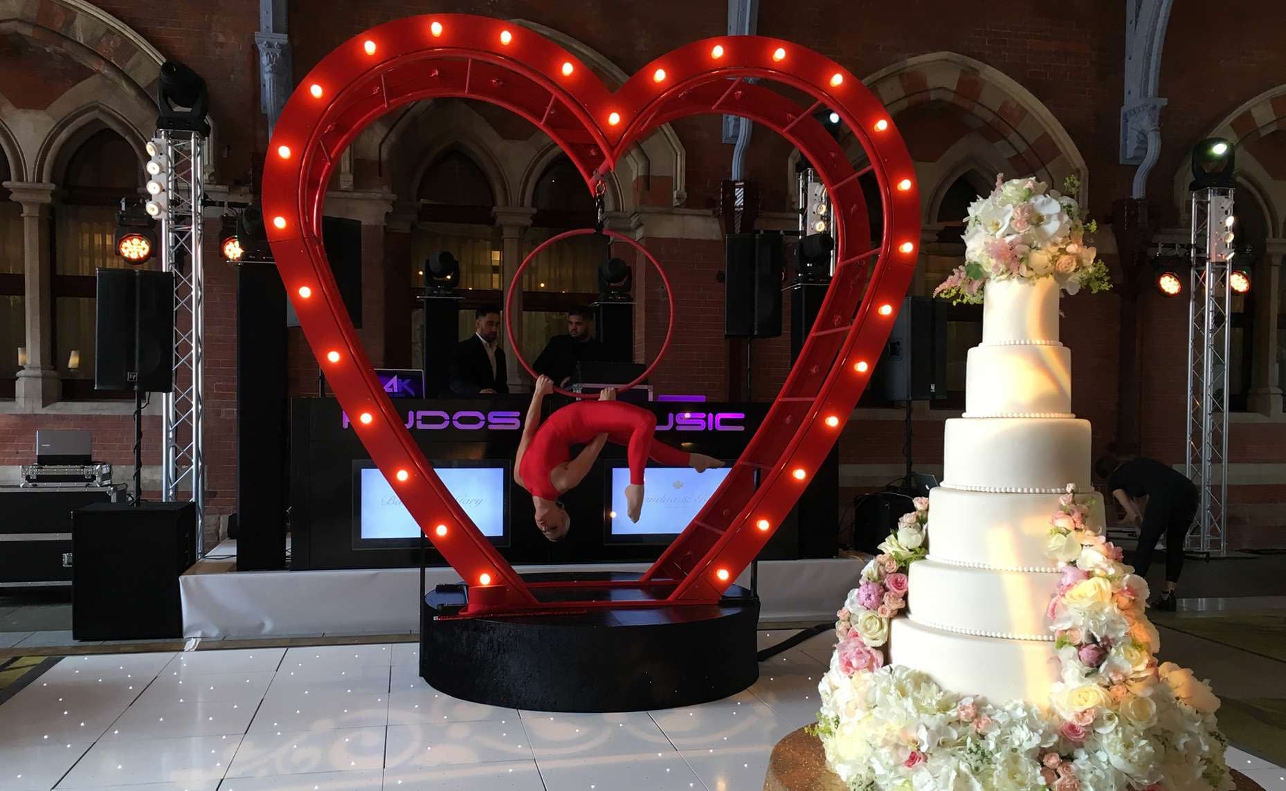 Freestanding Aerial Rig | Aerial Acts | Unique Wedding Entertainment